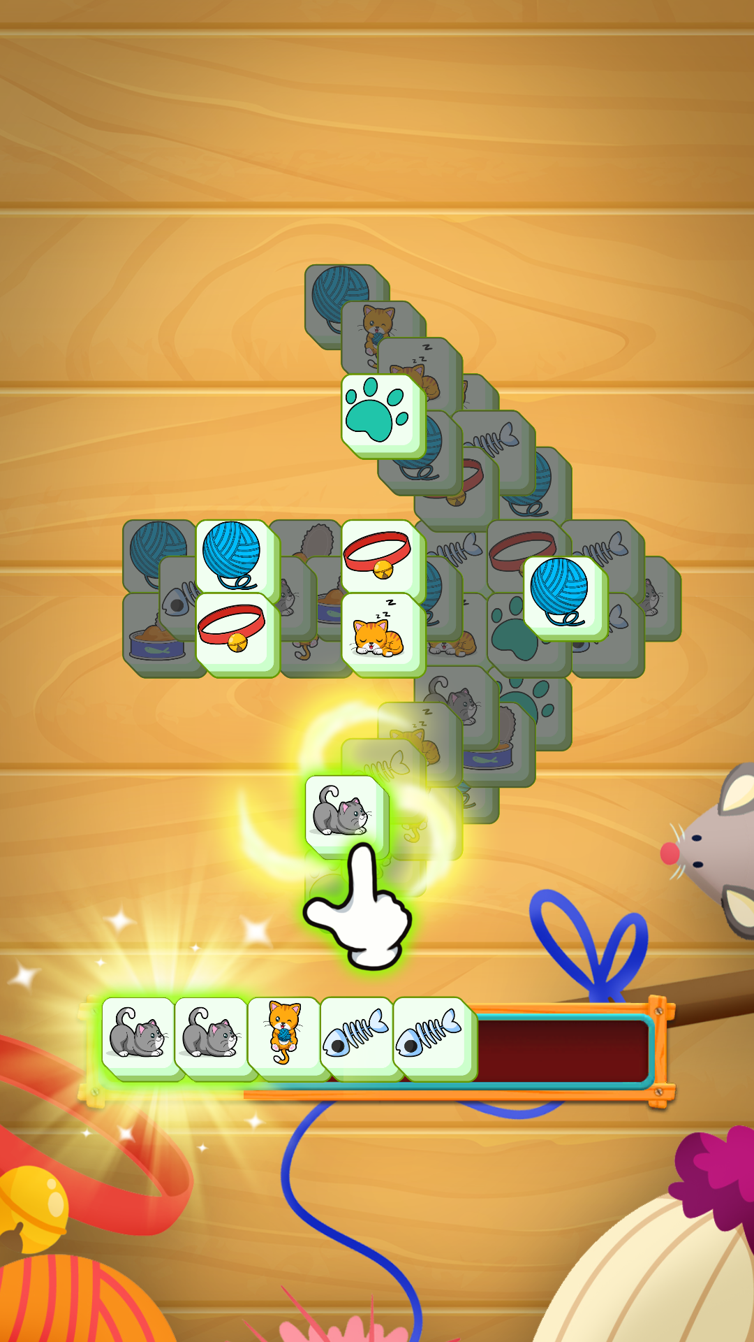 3 Tiles Cat Matching Puzzle android iOS-TapTap