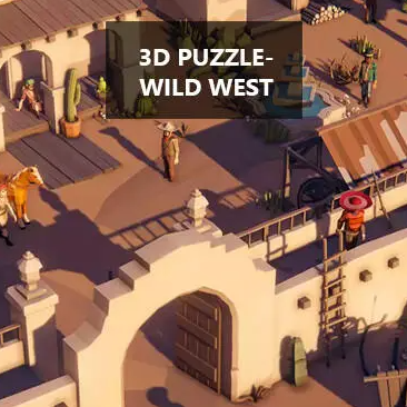 3D PUZZLE - Wild West android iOS-TapTap
