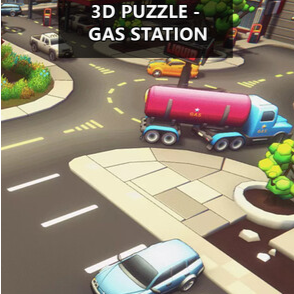 3D PUZZLE - Gas Station for Android/iOS - TapTap