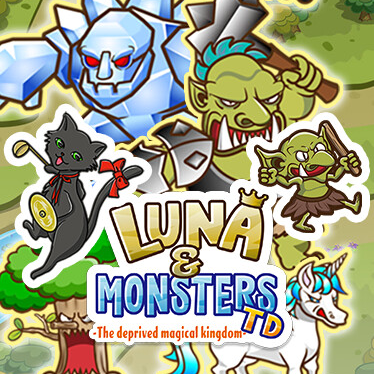 Luna Monsters Tower Defense -The deprived magical kingdom- for Android/iOS
