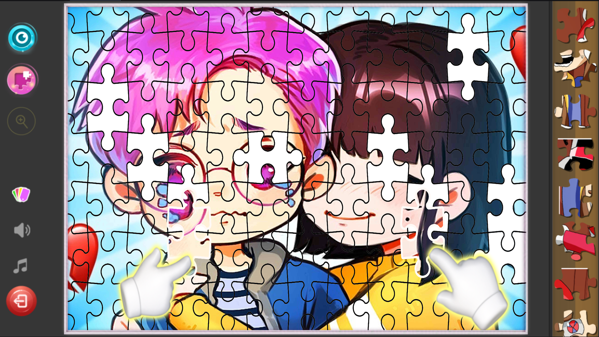 Lankybox Jigsaw Puzzle game android iOS-TapTap