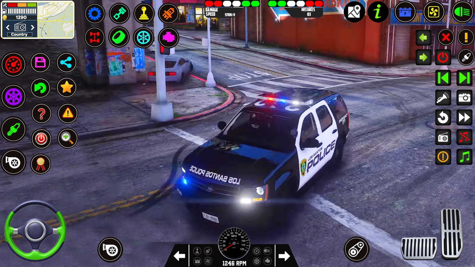 Police Car Sim Cop Game 2024 android iOS apk download for free-TapTap