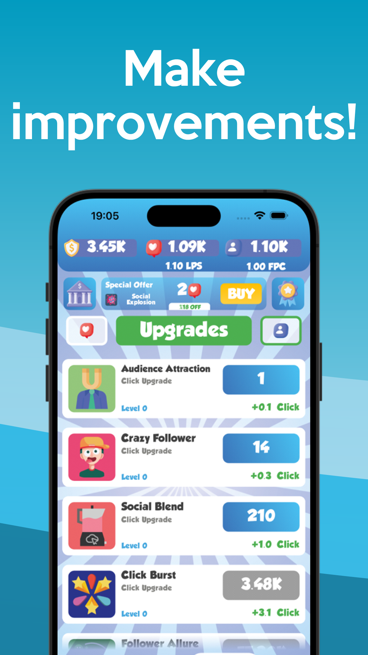 Famous Clicker – Idle Empire android iOS apk download for free-TapTap