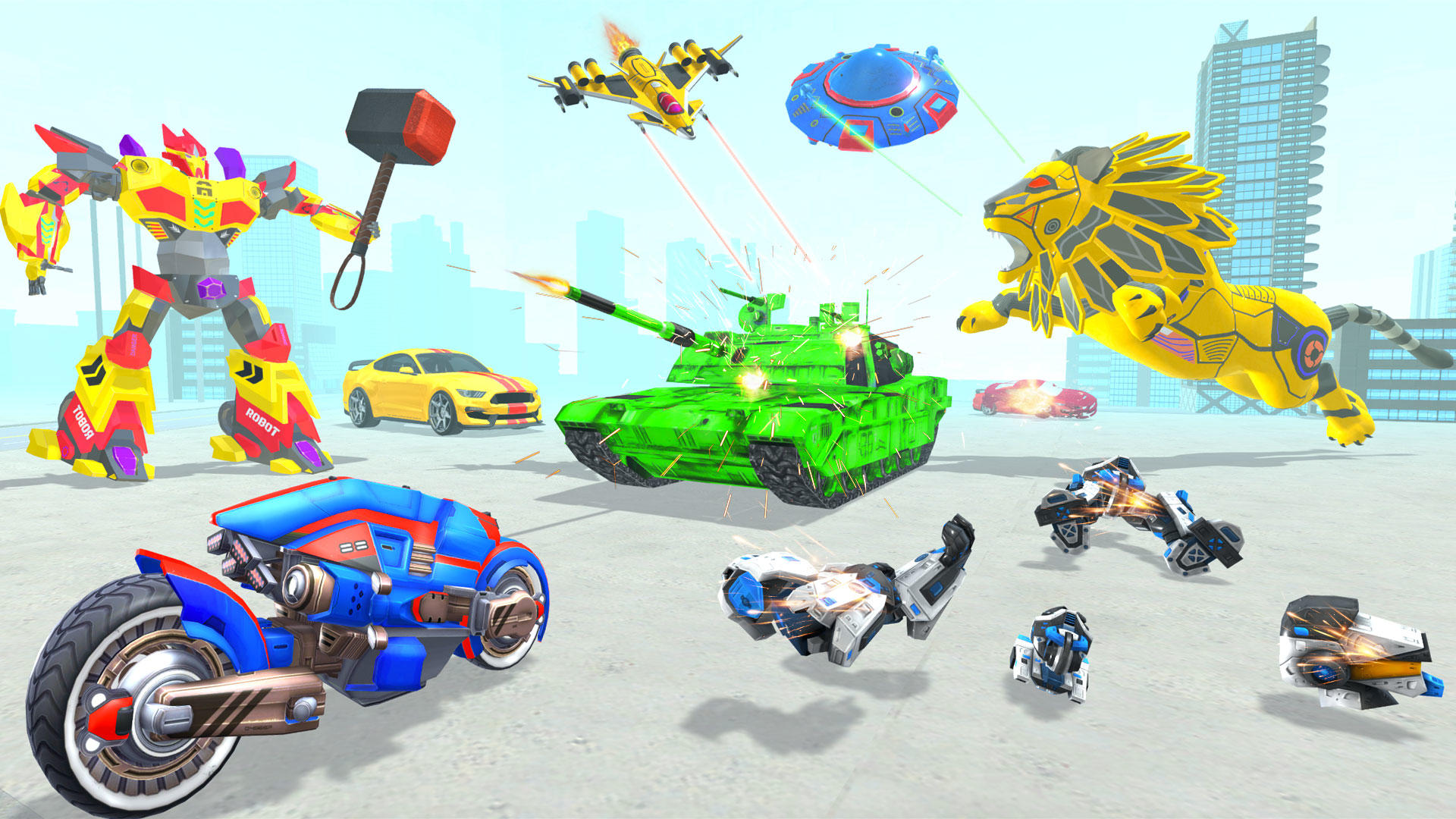 Jet Robot Games: Cheetah Robot 1.2 Android/iOS - TapTap