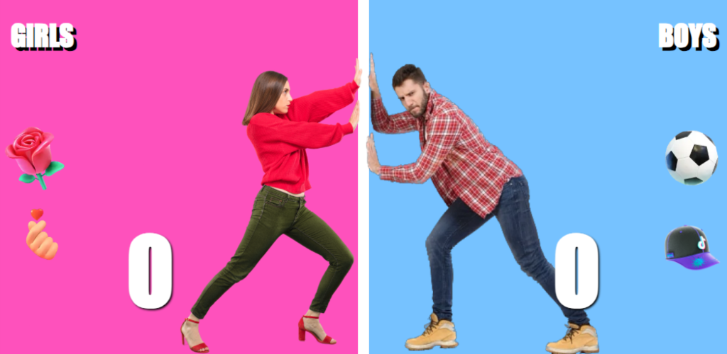 Boys VS Girls Tapping for Android/iOS - TapTap
