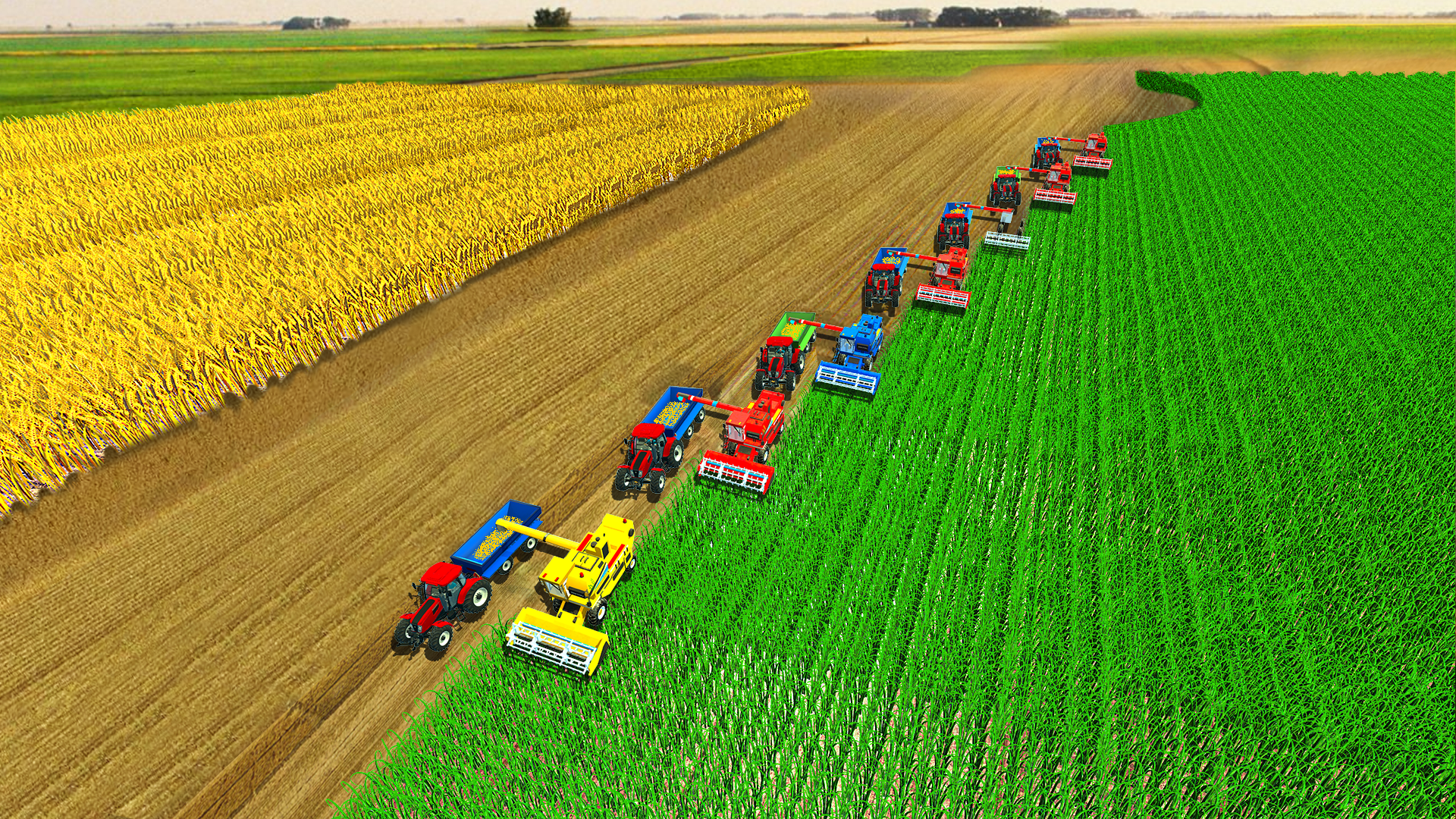 Real Tractor- Farm driving Sim android iOS-TapTap