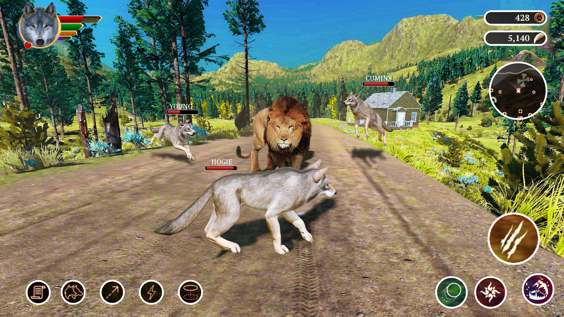 Wild Wolf Simulator Wolf Games android iOS apk download for free-TapTap