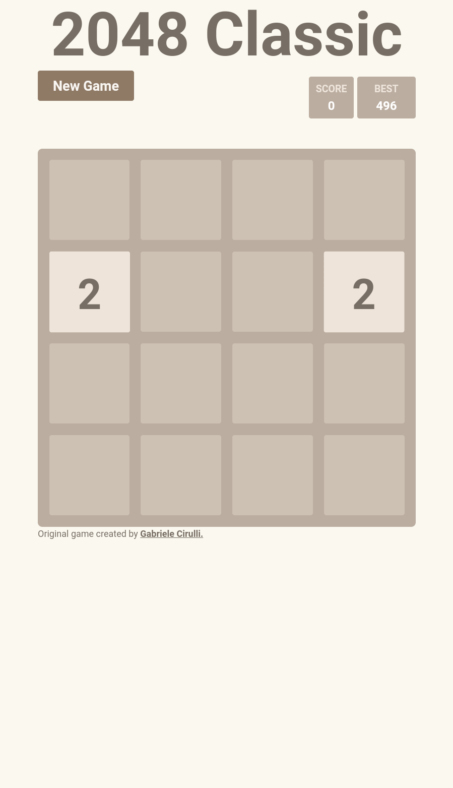 2048 Classic android iOS-TapTap