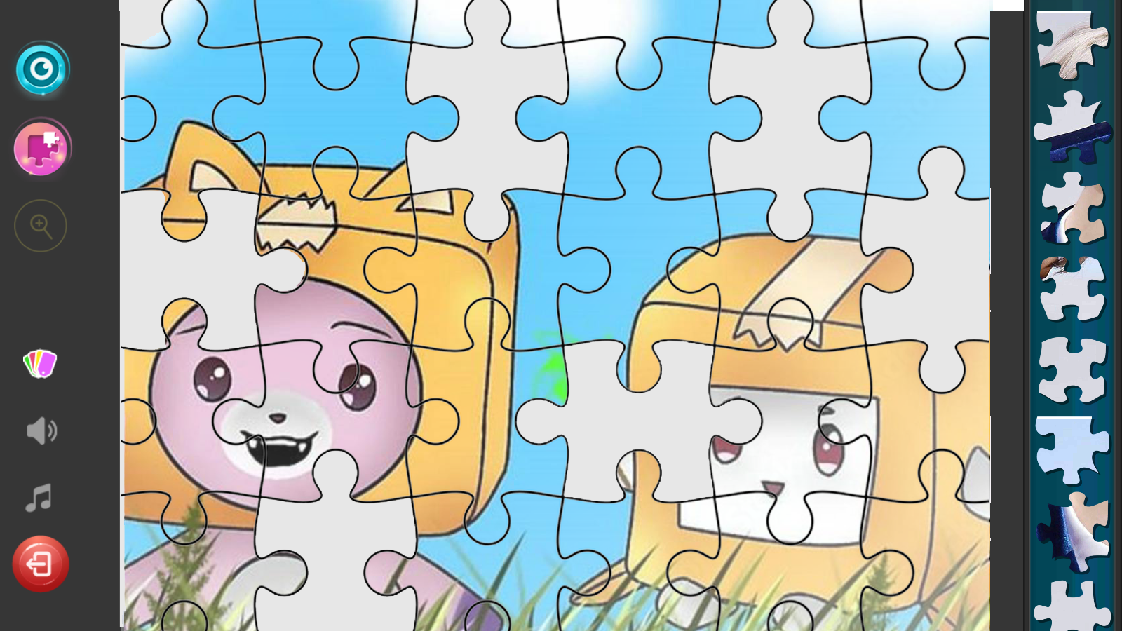 Lankybox game jigsaw android iOS-TapTap