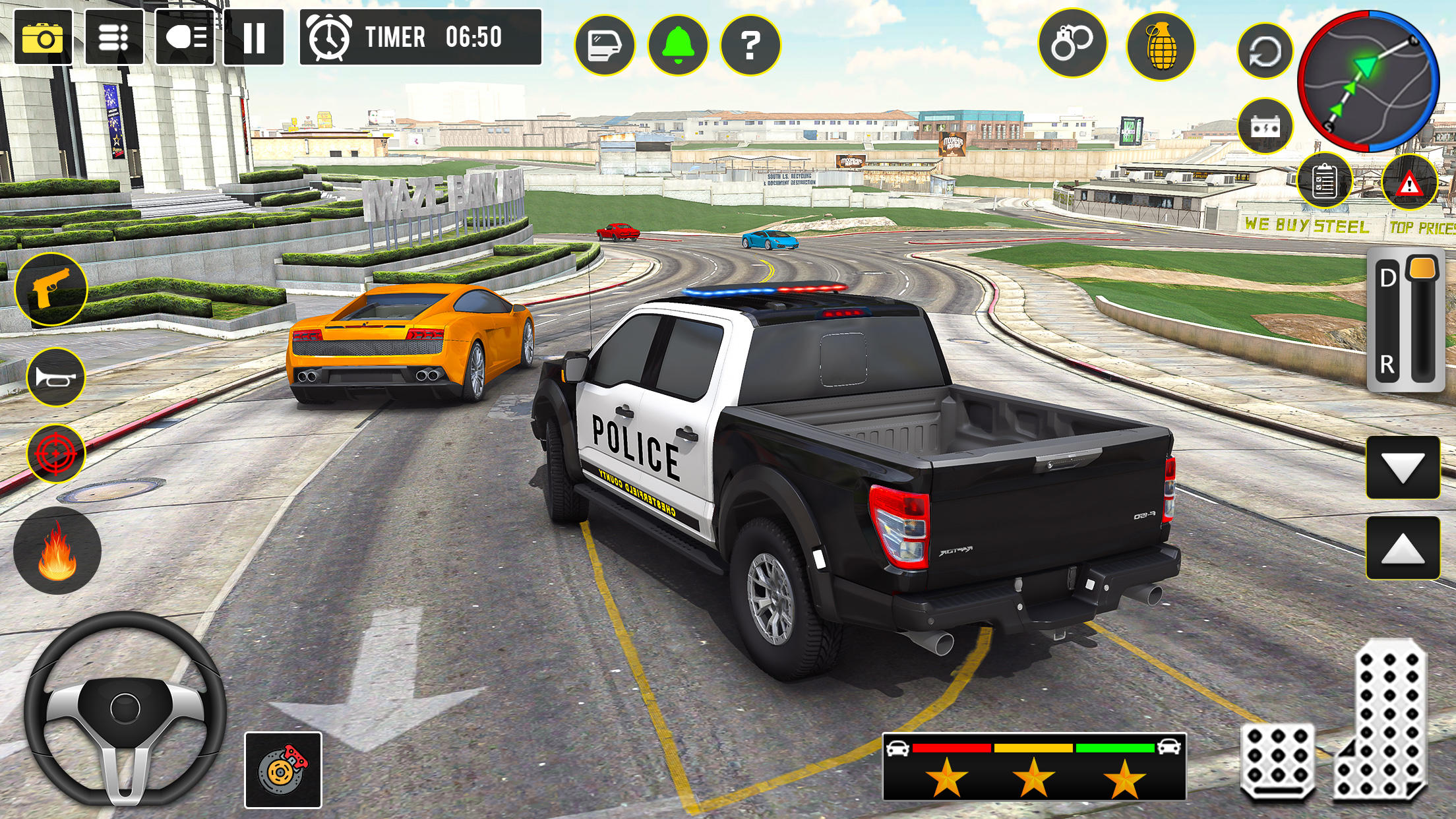 Police Gangster Car Chase Game android iOS-TapTap