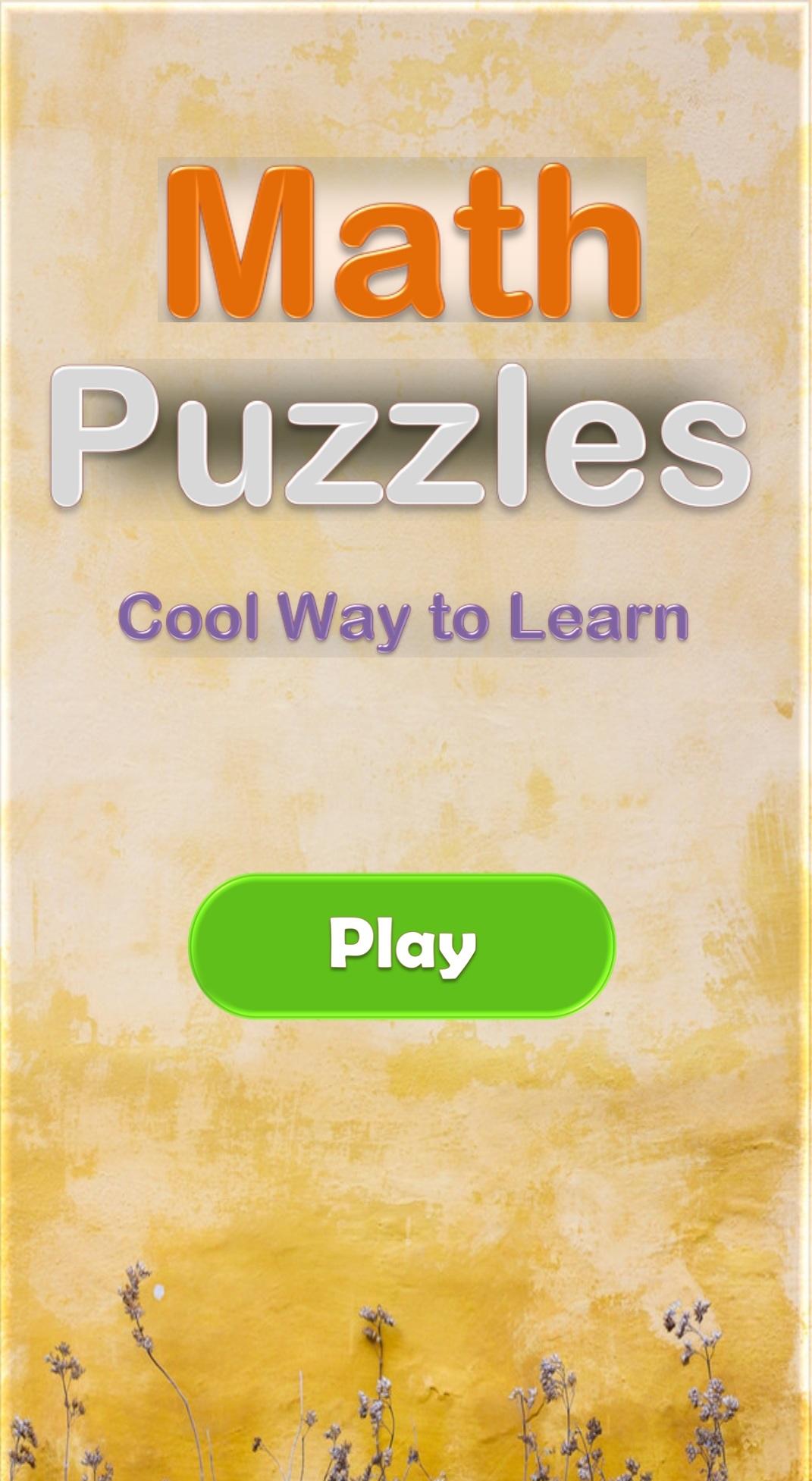 Download Math Puzzles Cool Way to Learn 1.0 for Android/iOS APK - TapTap