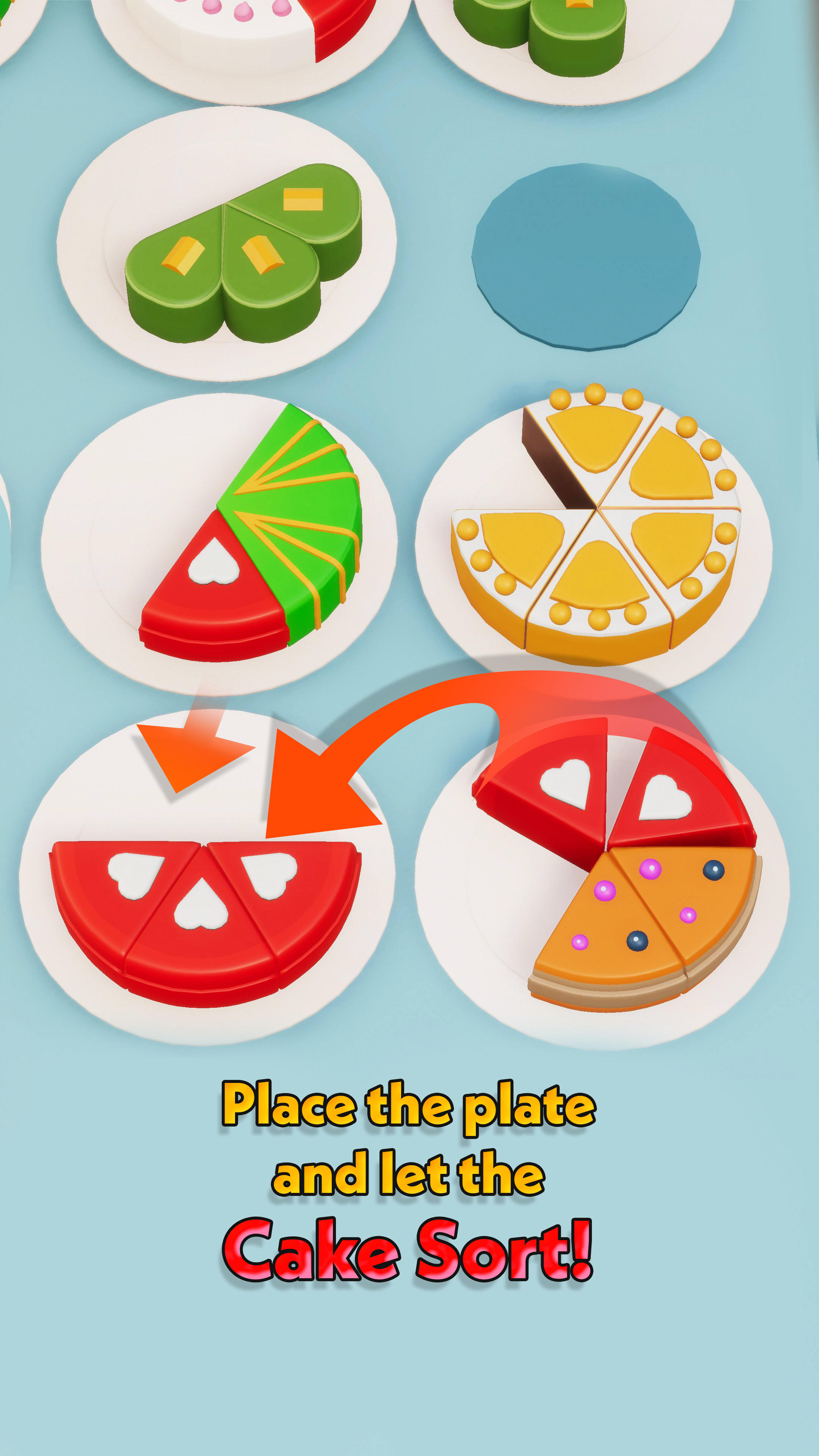 Cake Sort 3D Color Puzzle Game android iOS apk download for free-TapTap