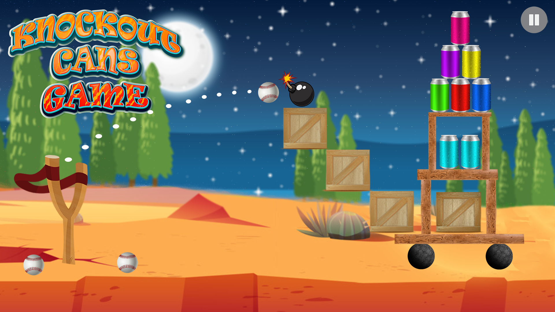 Knockout Cans Game Mini Games android iOS apk download for free-TapTap