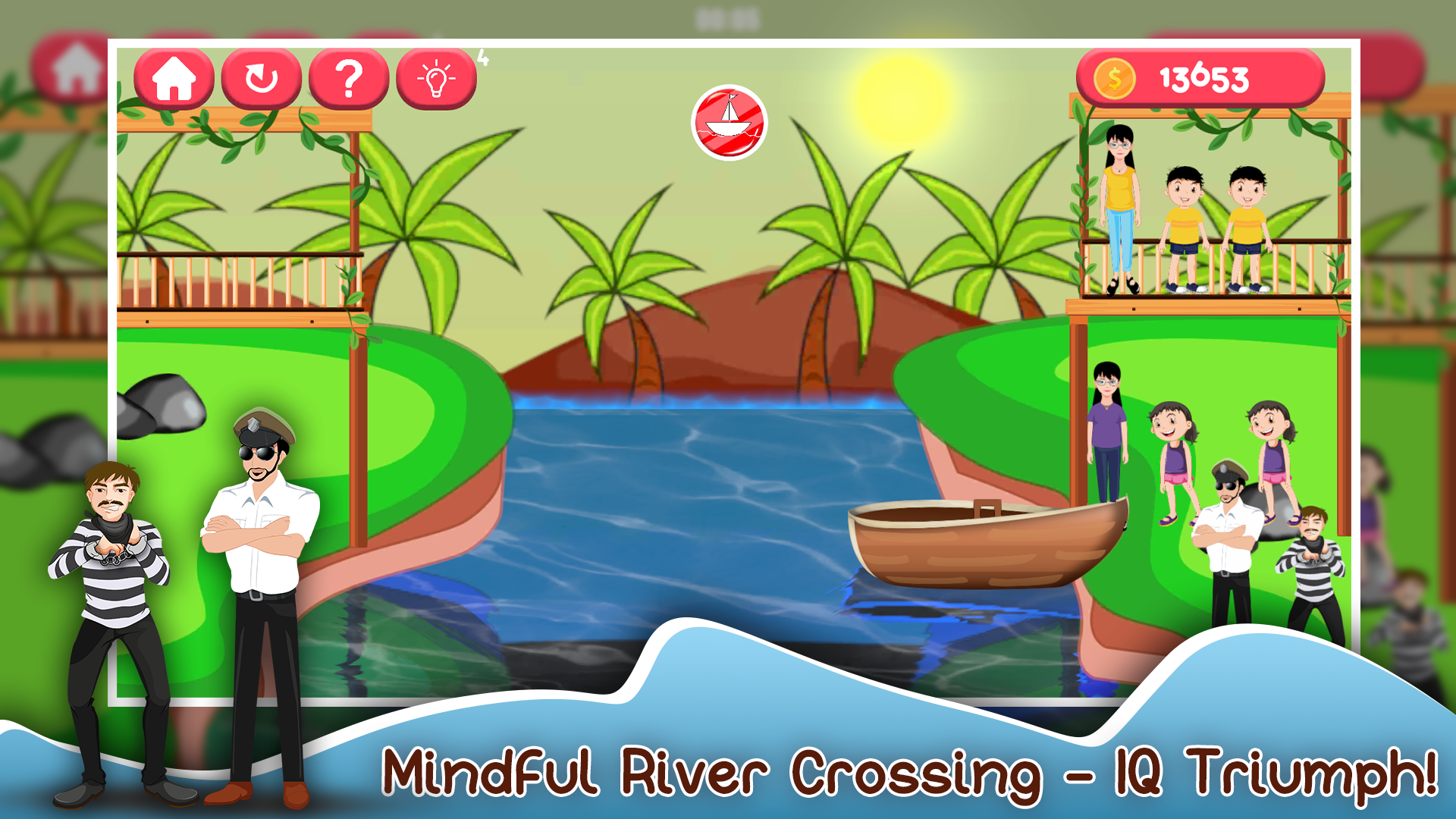 Download River IQ - River Crossing Game 1.00 for Android/iOS APK - TapTap
