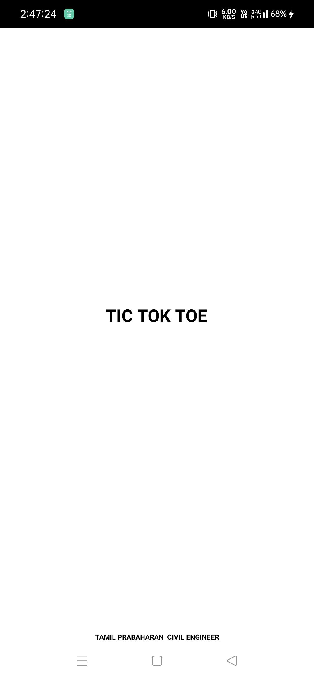 TIK TAK TOE android iOS-TapTap