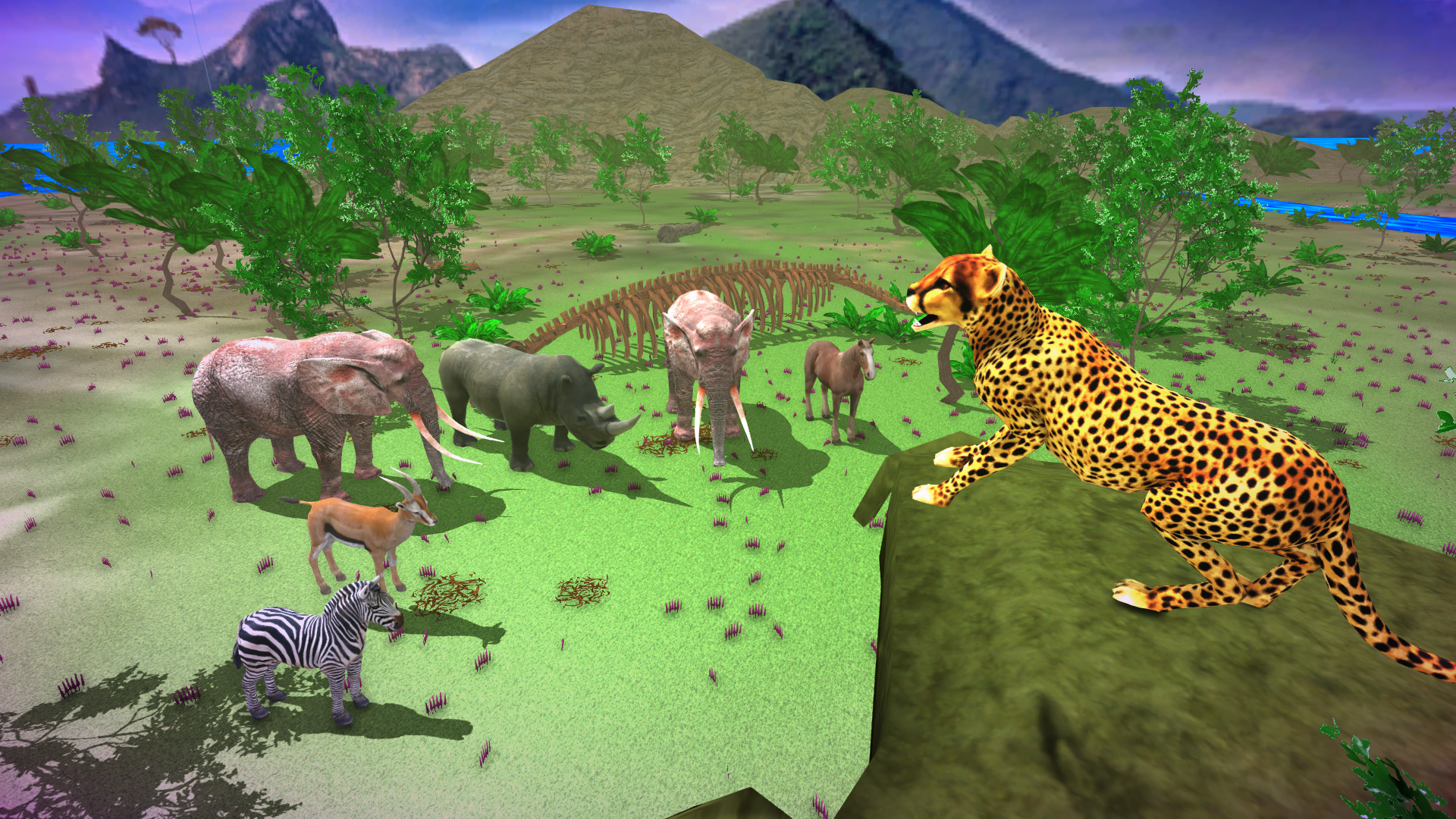 Lion Cheetah Family Simulator android iOS apk download for free-TapTap