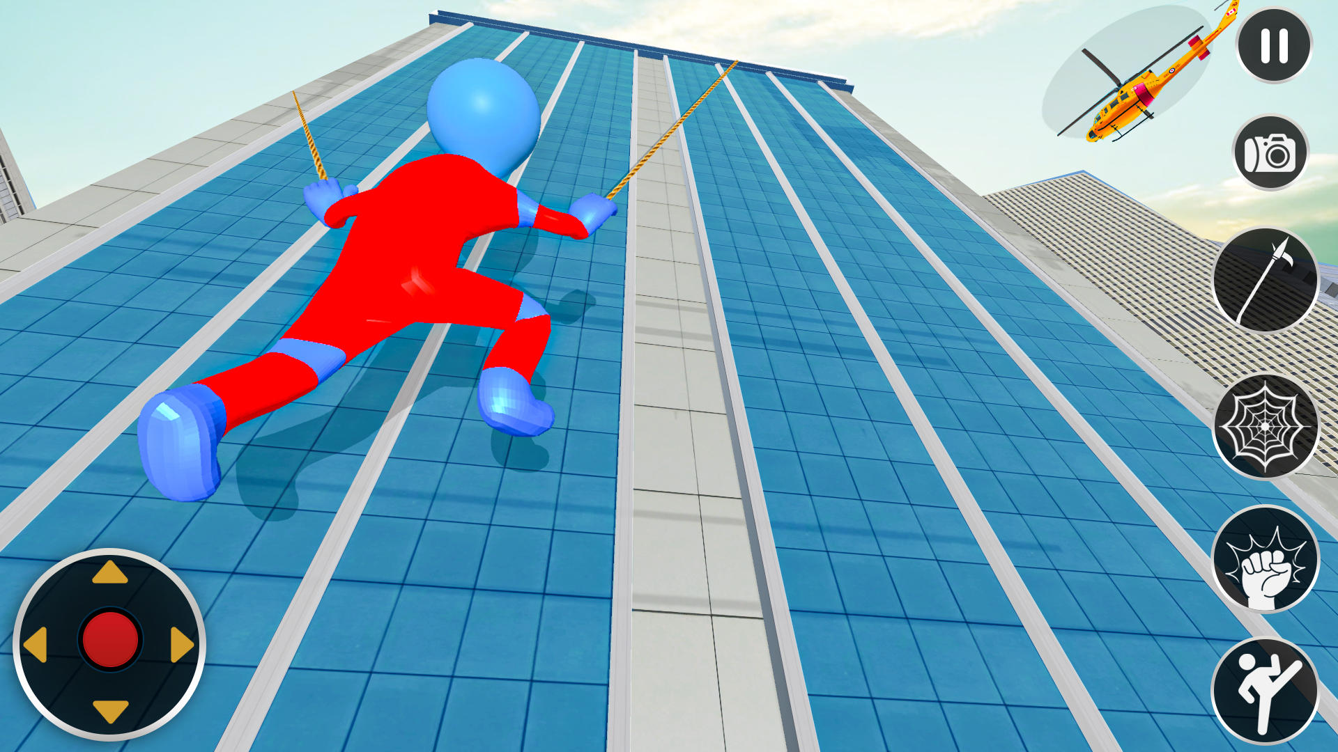 Rope Flying Stickman Rescue 3D android iOS apk download for free-TapTap