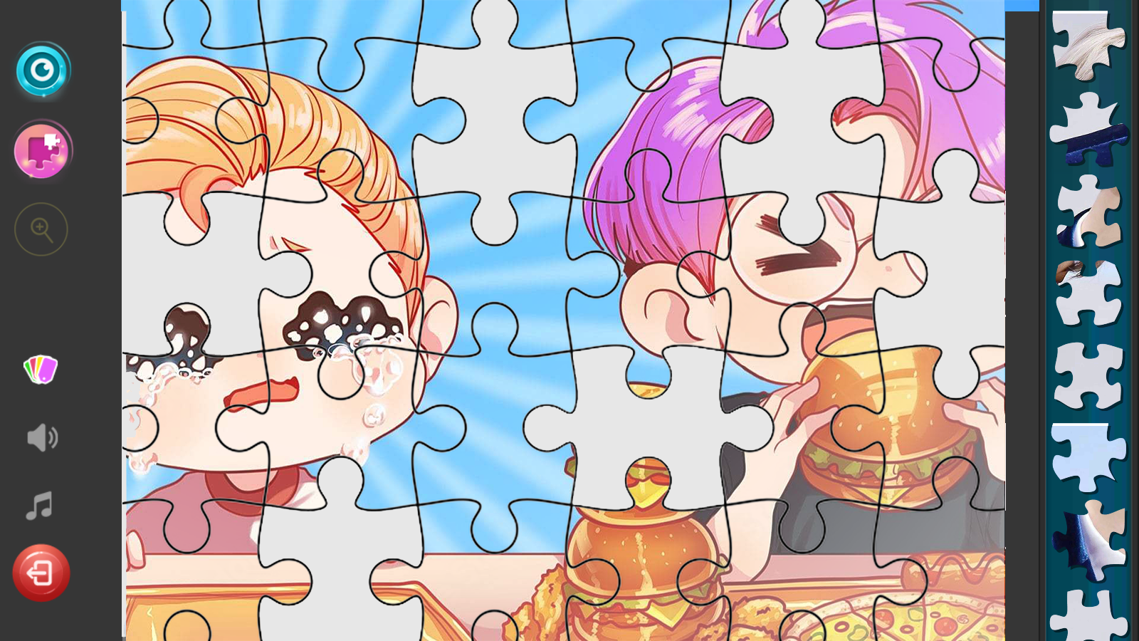 Lankybox game jigsaw android iOS-TapTap