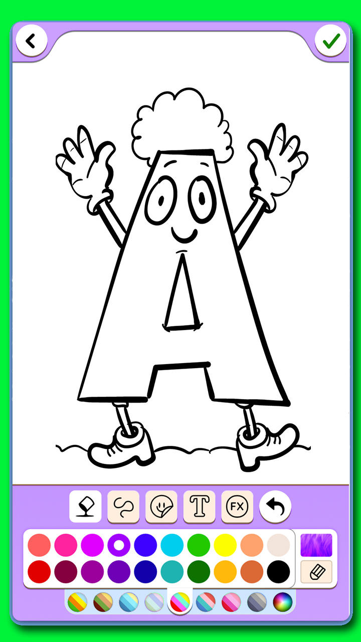 Coloring Asmr Alphabet Pages android iOS-TapTap