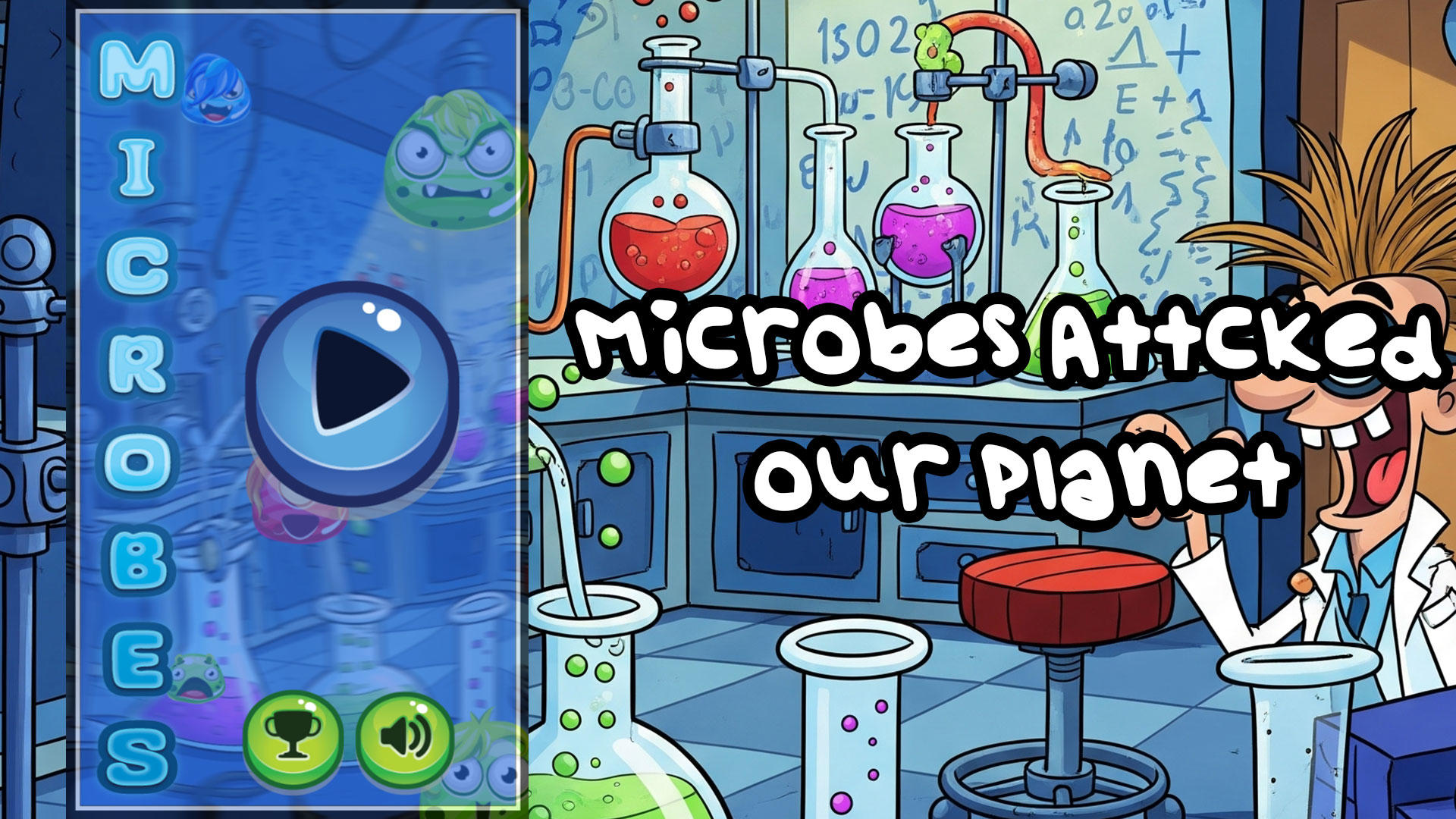 Microbes Explosion Chain game for Android/iOS - TapTap