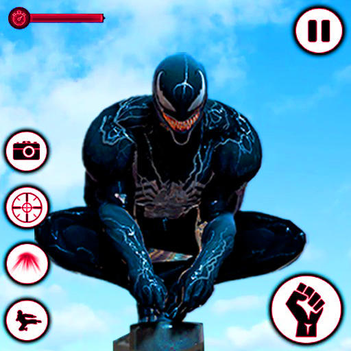 Rope Hero Black Spider Game for Android/iOS - TapTap