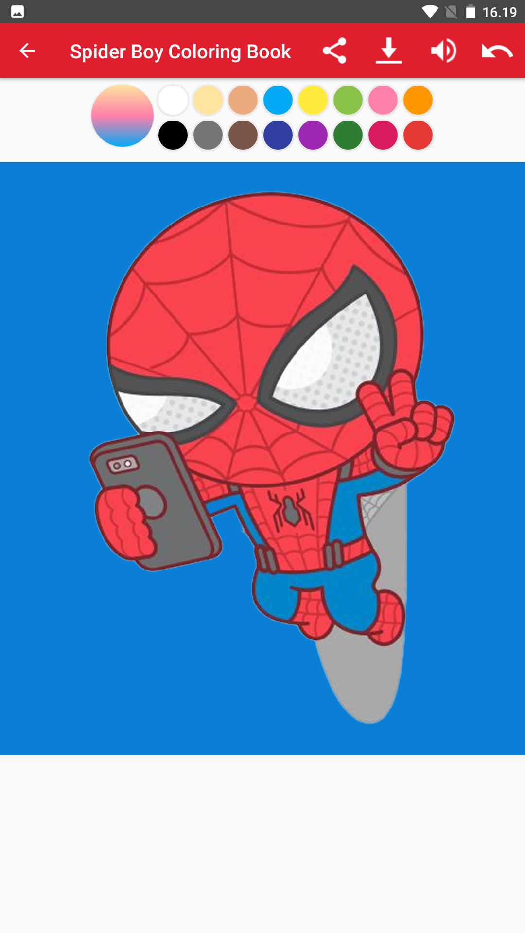 Spider Boy Coloring Book Pages android iOS-TapTap