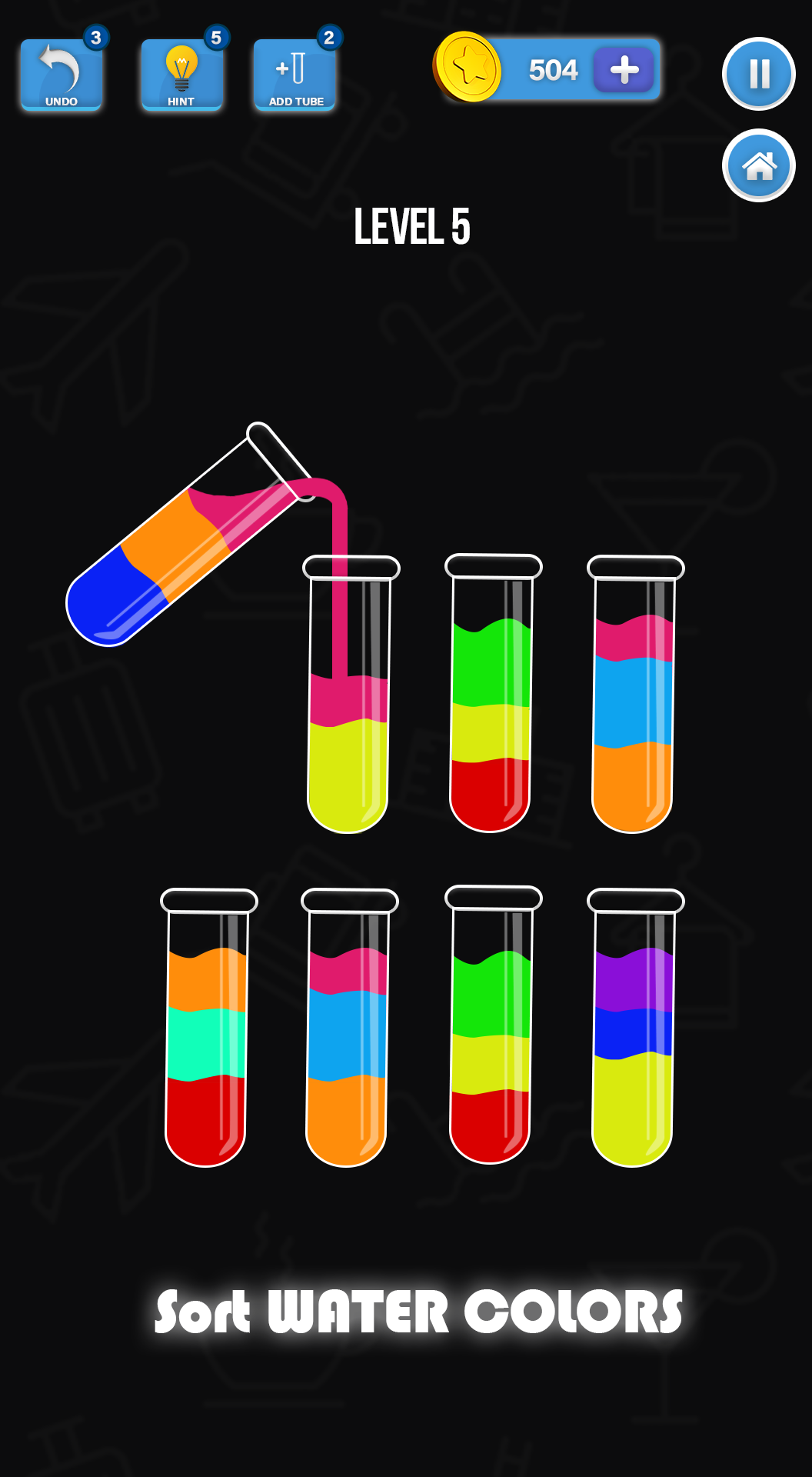 Color Sort Puzzle Water Game 1.7 for Android/iOS - TapTap