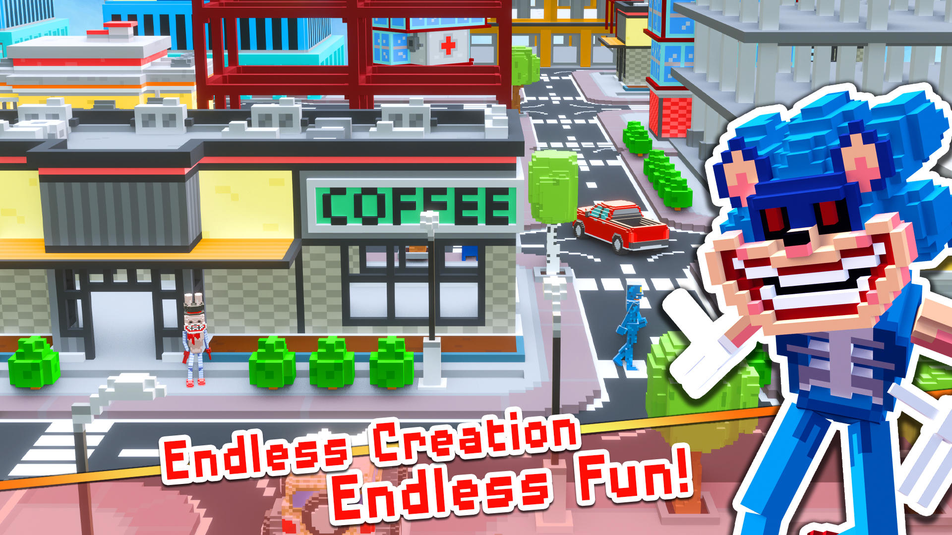 Monster Craft 3D: Sandbox City for Android/iOS - TapTap