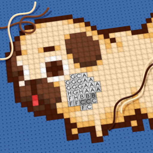 Cross Stitch 2 Color by number for Android/iOS - TapTap