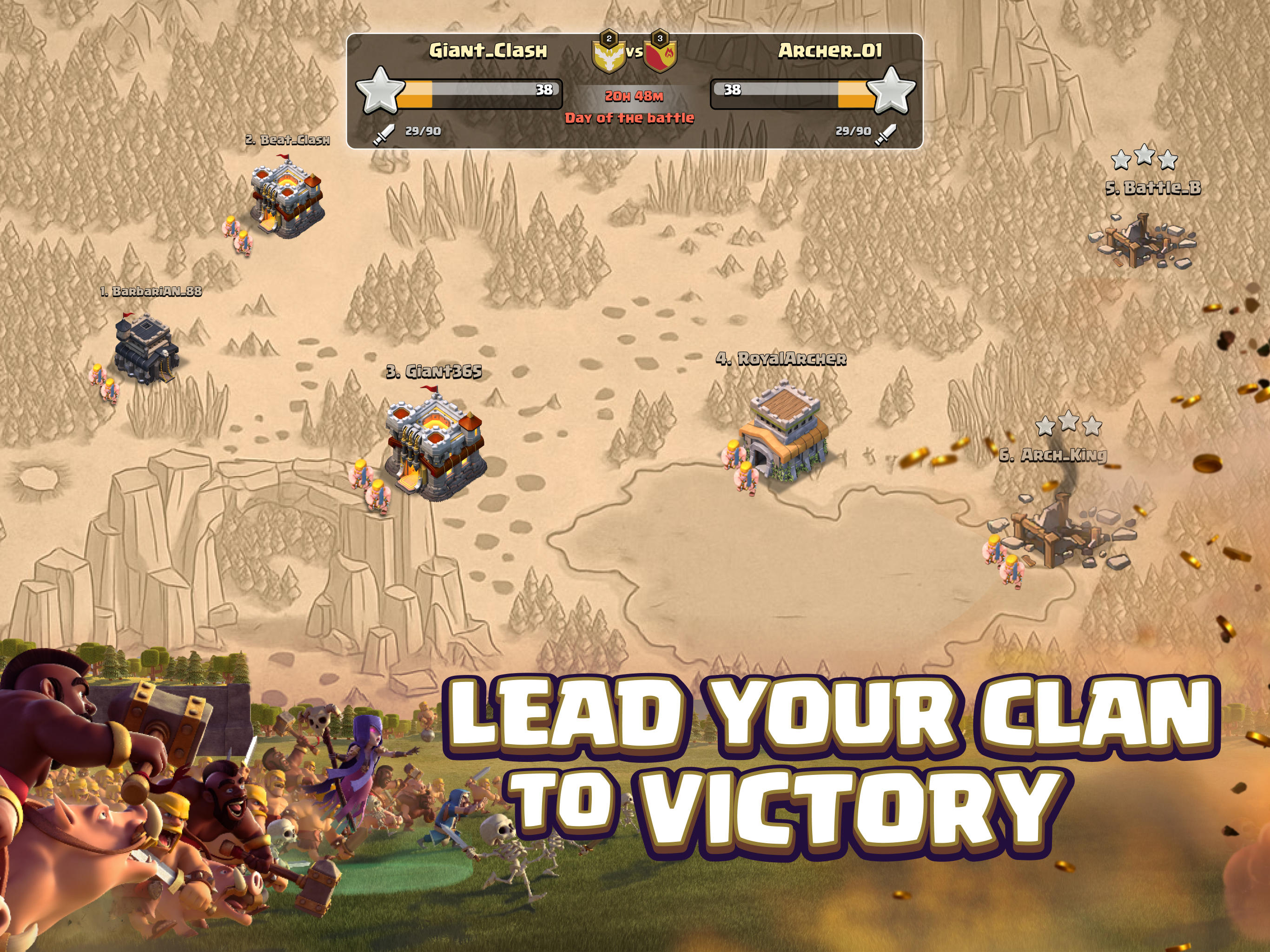 Clash of Clans 17.477.9 для Android/iOS APK - TapTap