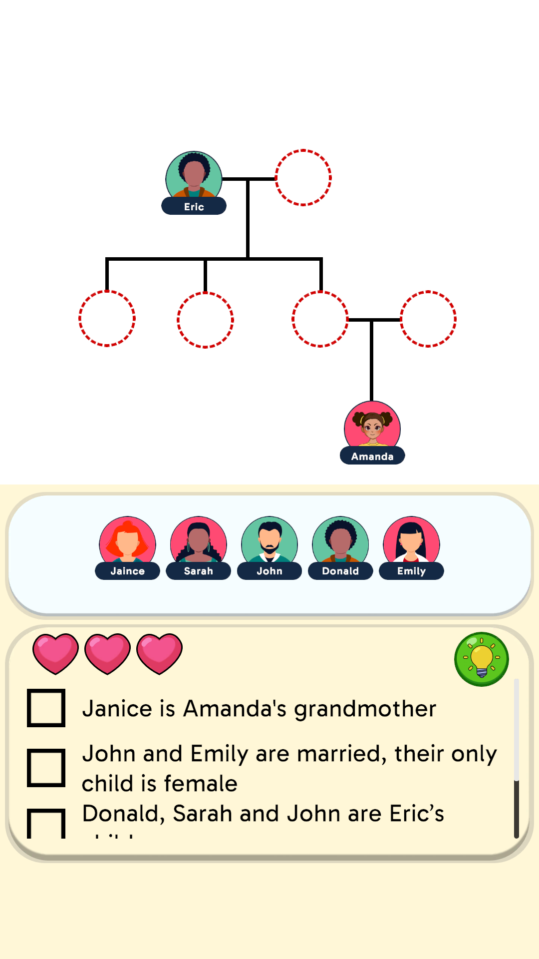 Family Tree Puzzle Game android iOS-TapTap