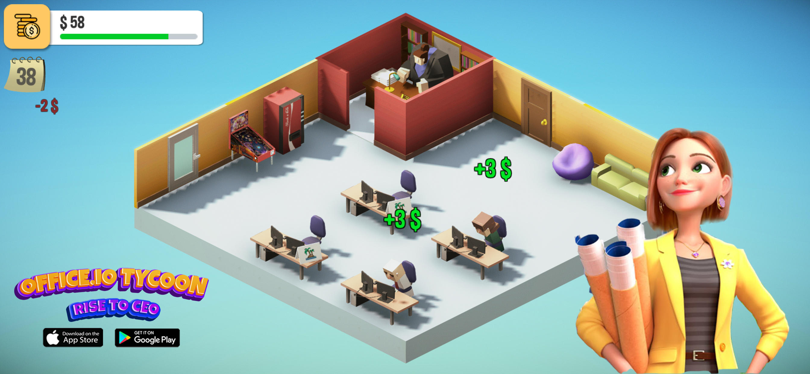 Office.io Tycoon: Rise to CEO android iOS-TapTap