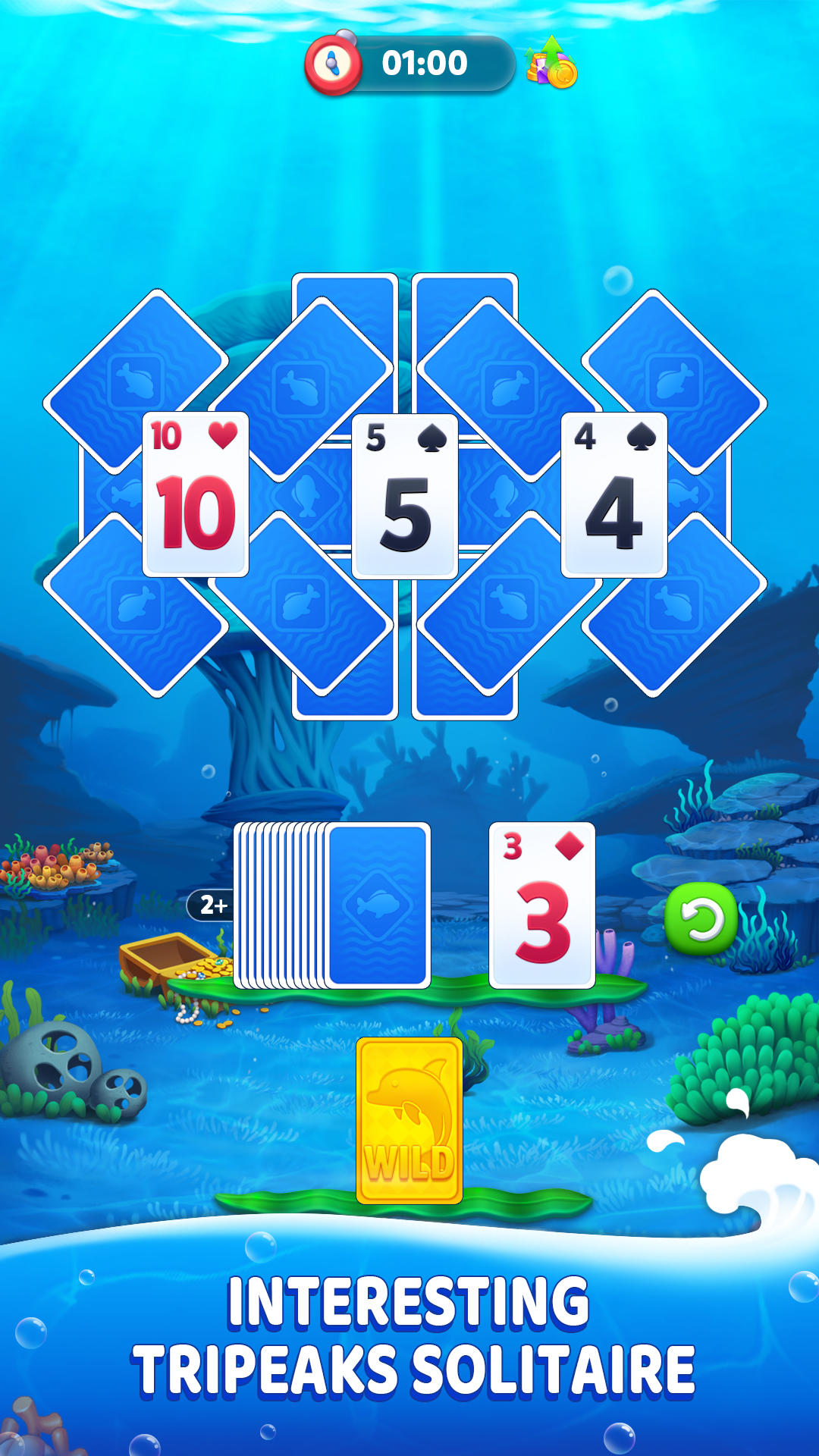 Solitaire Tripeaks Ocean android iOS apk download for free-TapTap