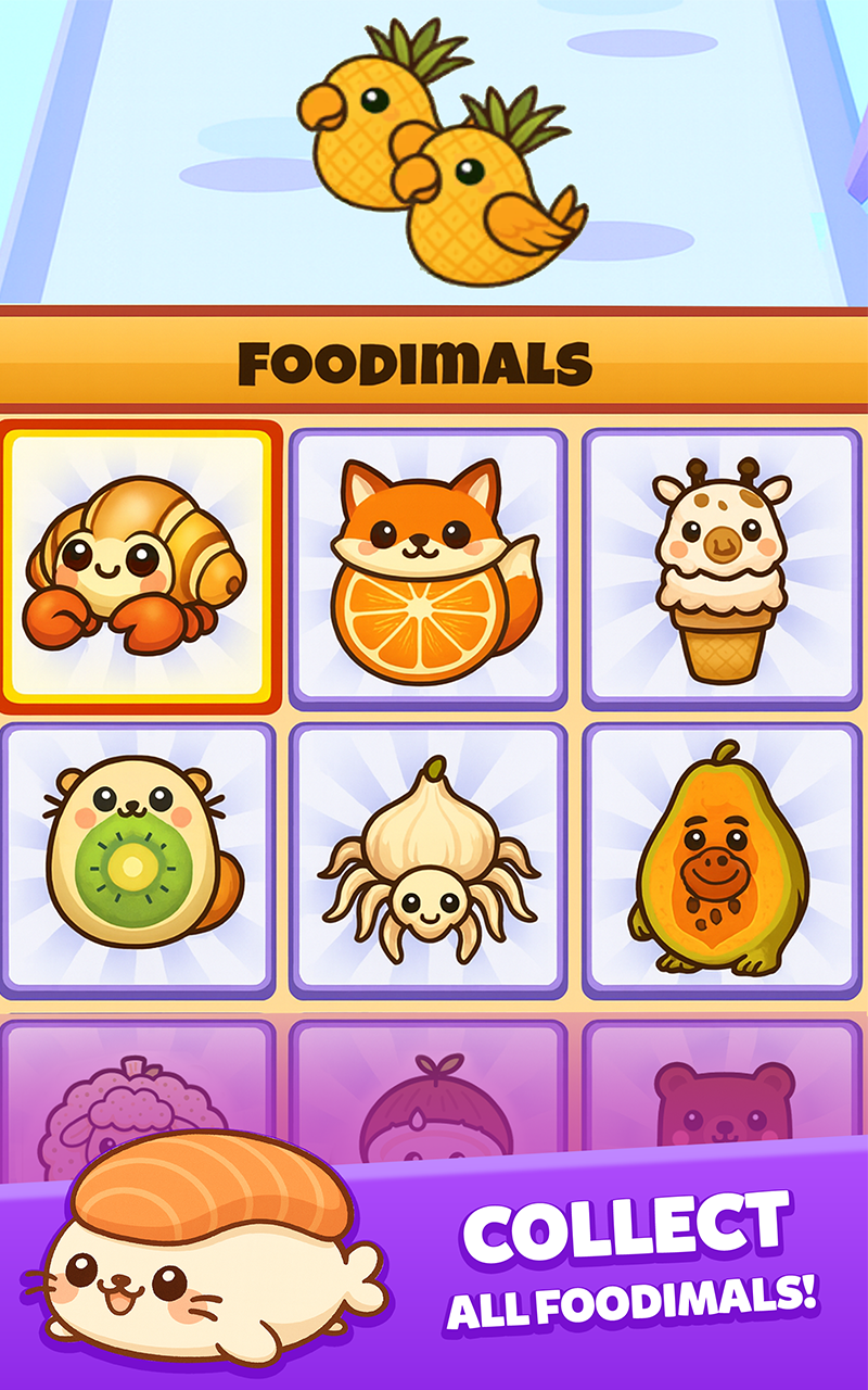 Food Kawaii Run: Crowd Control for Android/iOS - TapTap