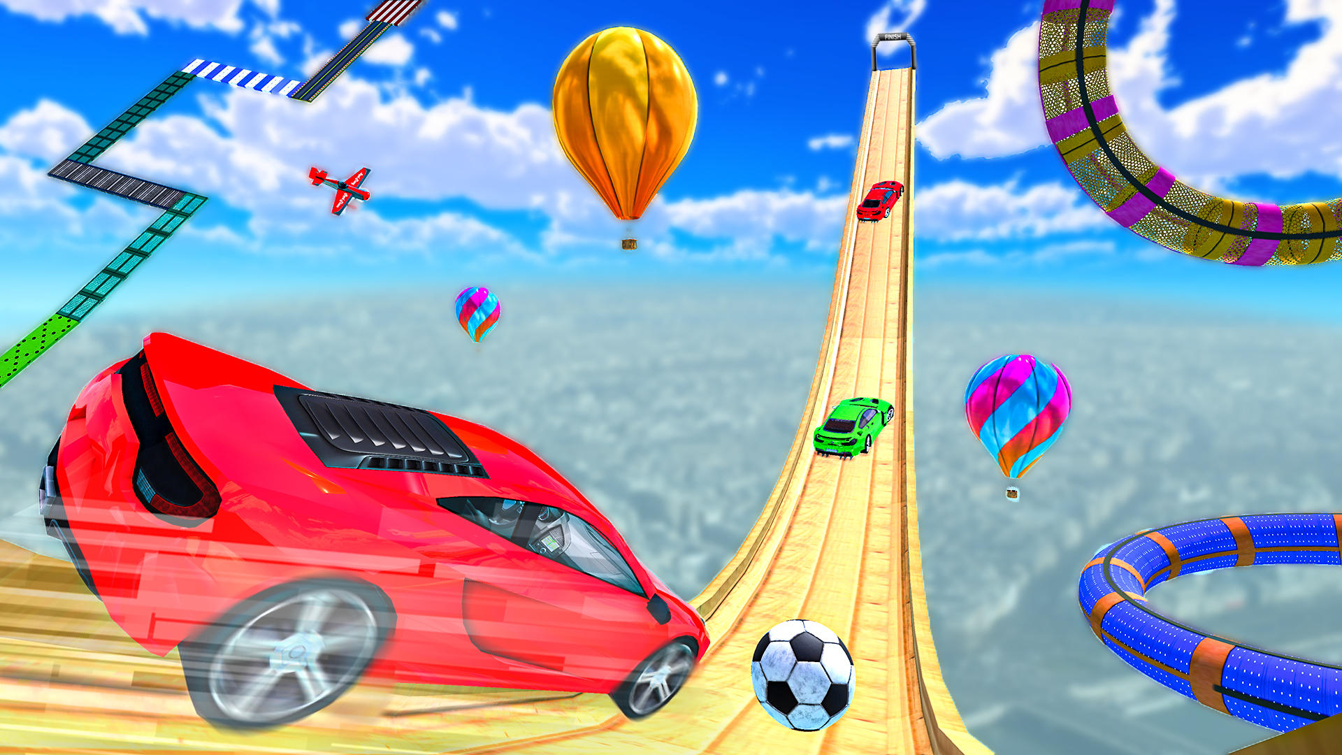 Impossible Mega Ramp Fun Race android iOS-TapTap