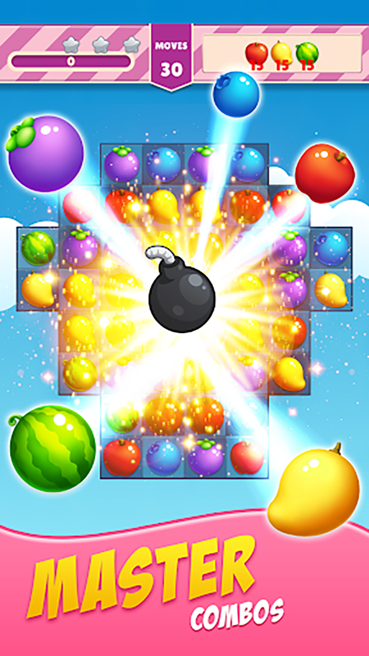 Fruit Crush - Fruits Match 3 android iOS-TapTap