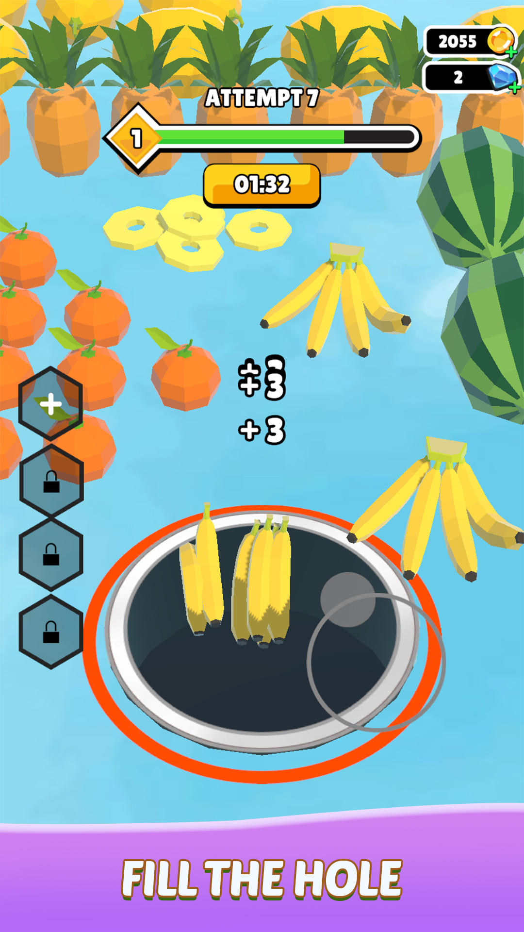 Hole And Fill: Fruit Hole android iOS-TapTap