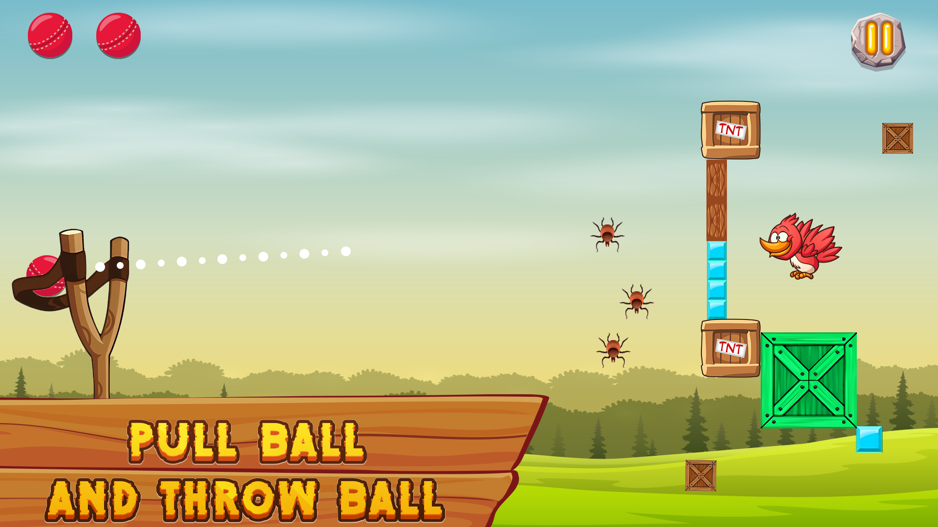 Ball Slingshot Bird Game android iOS apk download for free-TapTap