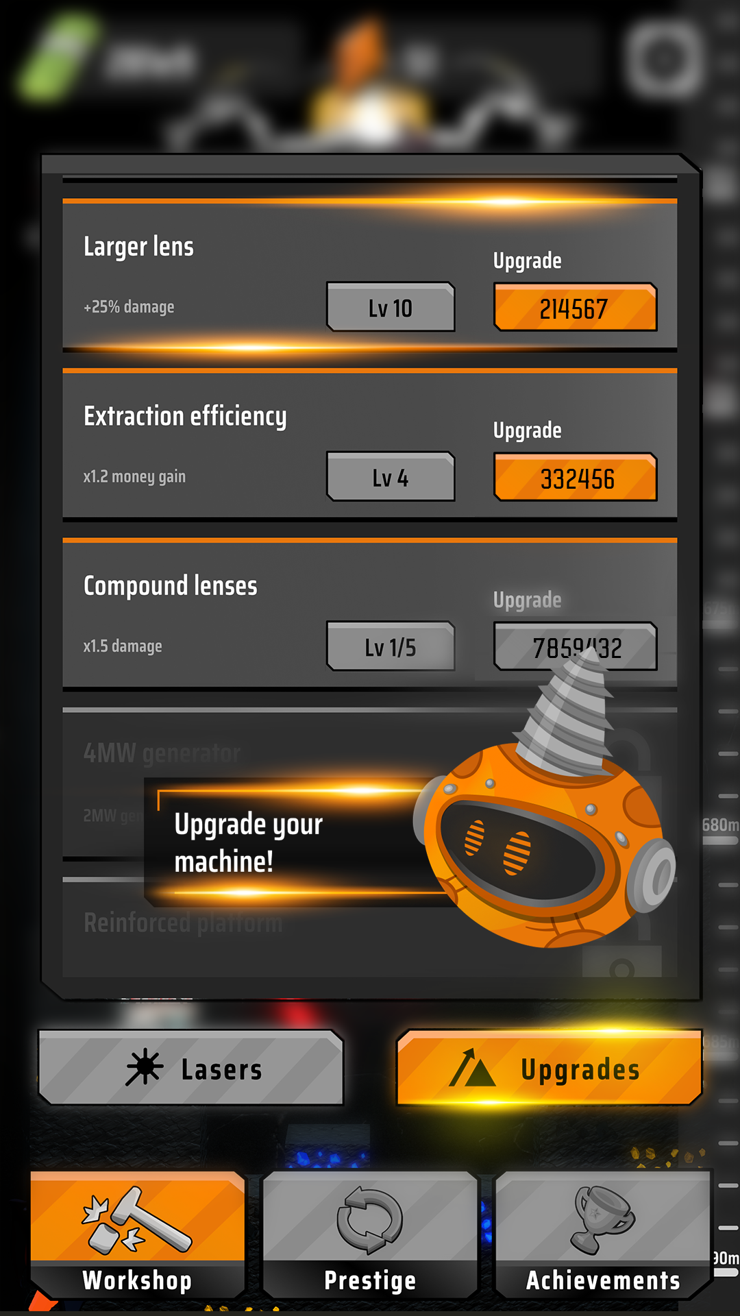 Laser Inc. Idle Miner android iOS apk download for free-TapTap