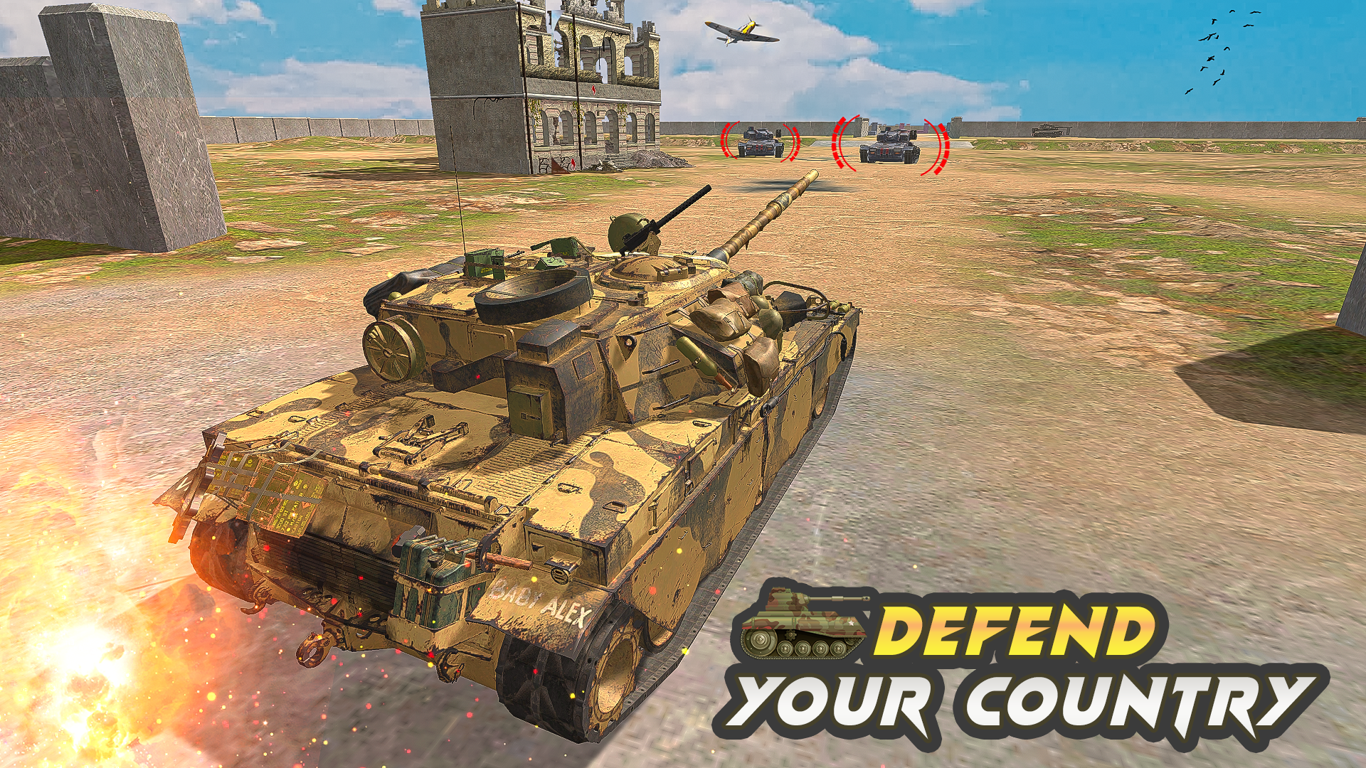 Tank Battle: World War game android iOS-TapTap
