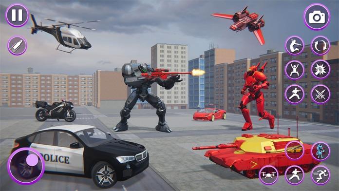 US Police Robot Transformation for Android/iOS - TapTap