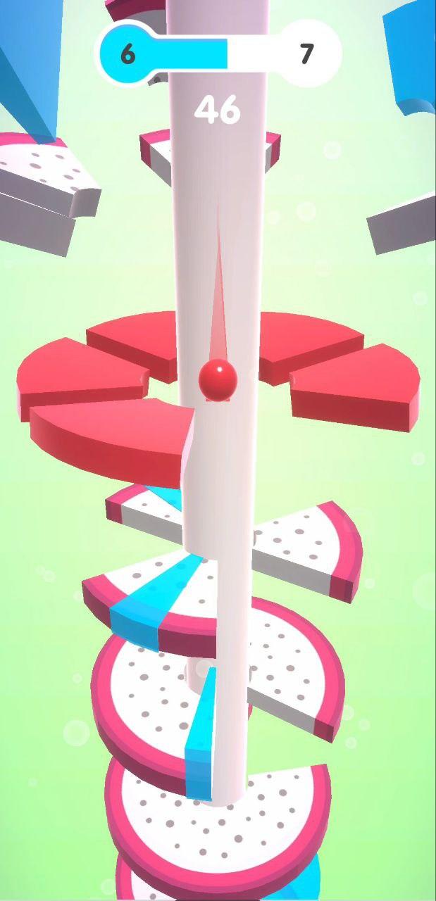 Helix Fruit Jump Adventure android iOS-TapTap