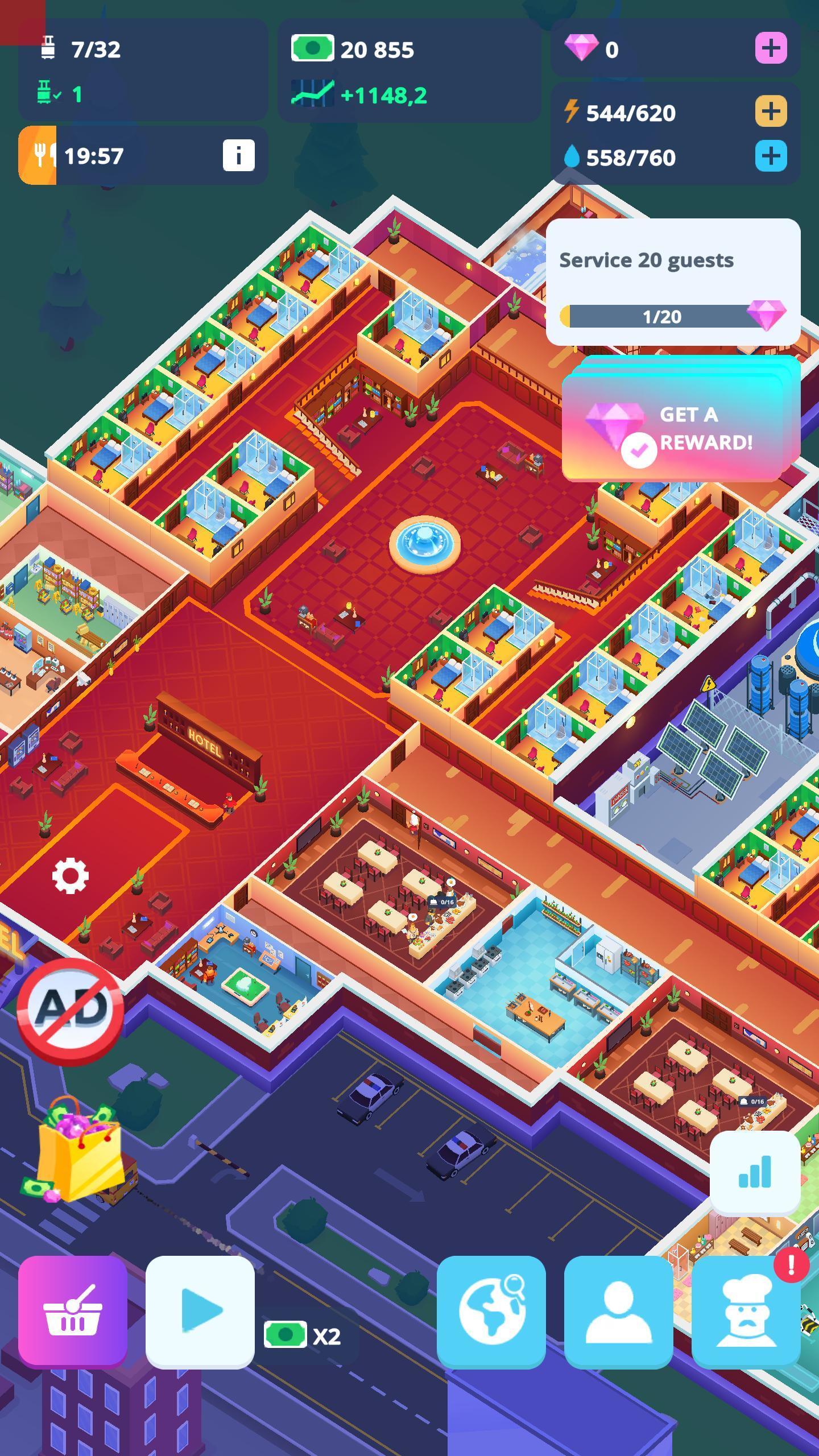 Idle Hotel Tycoon Empire android iOS apk download for free-TapTap