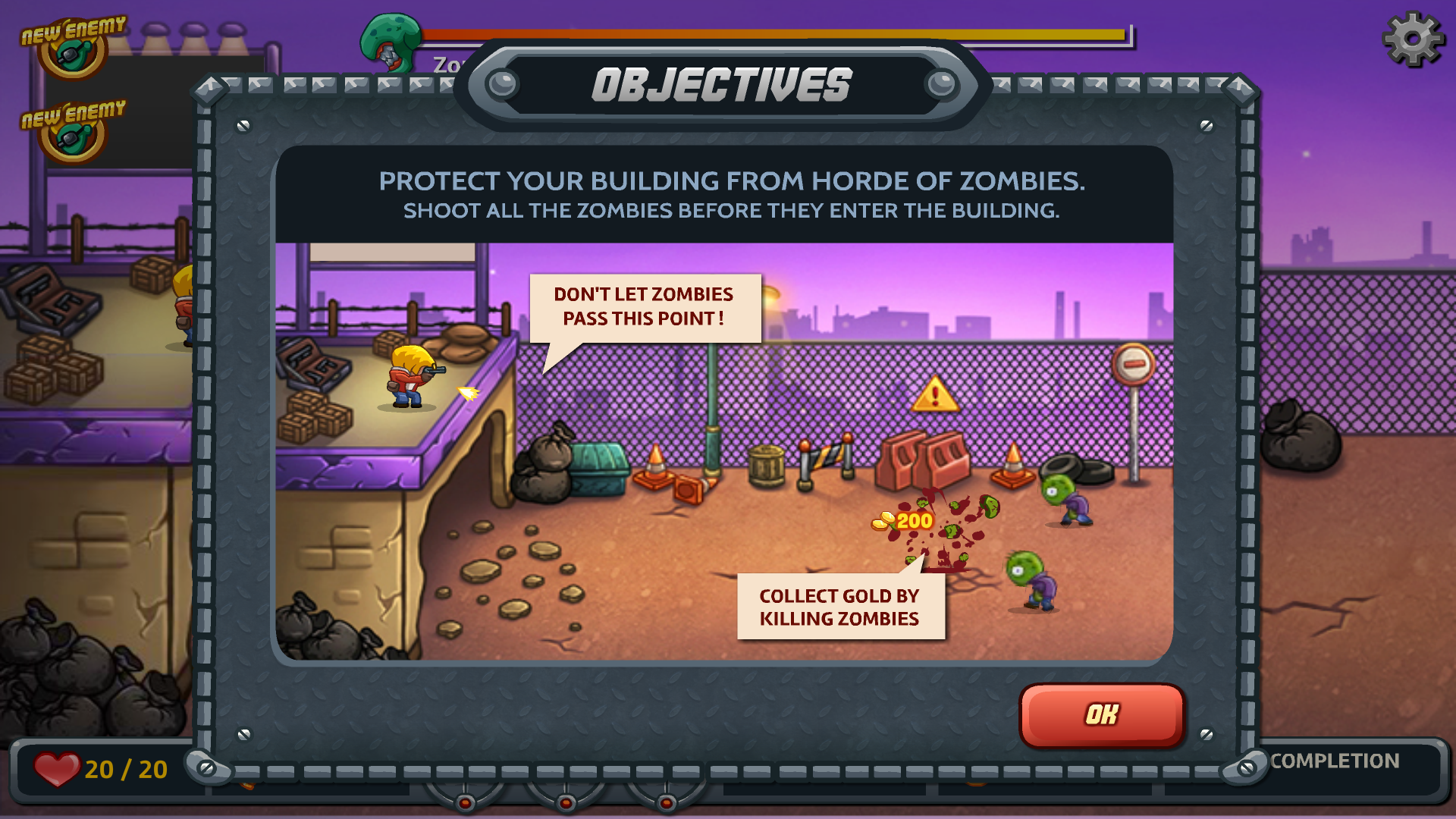 Zombo Buster Rising, Shoot TD android iOS-TapTap