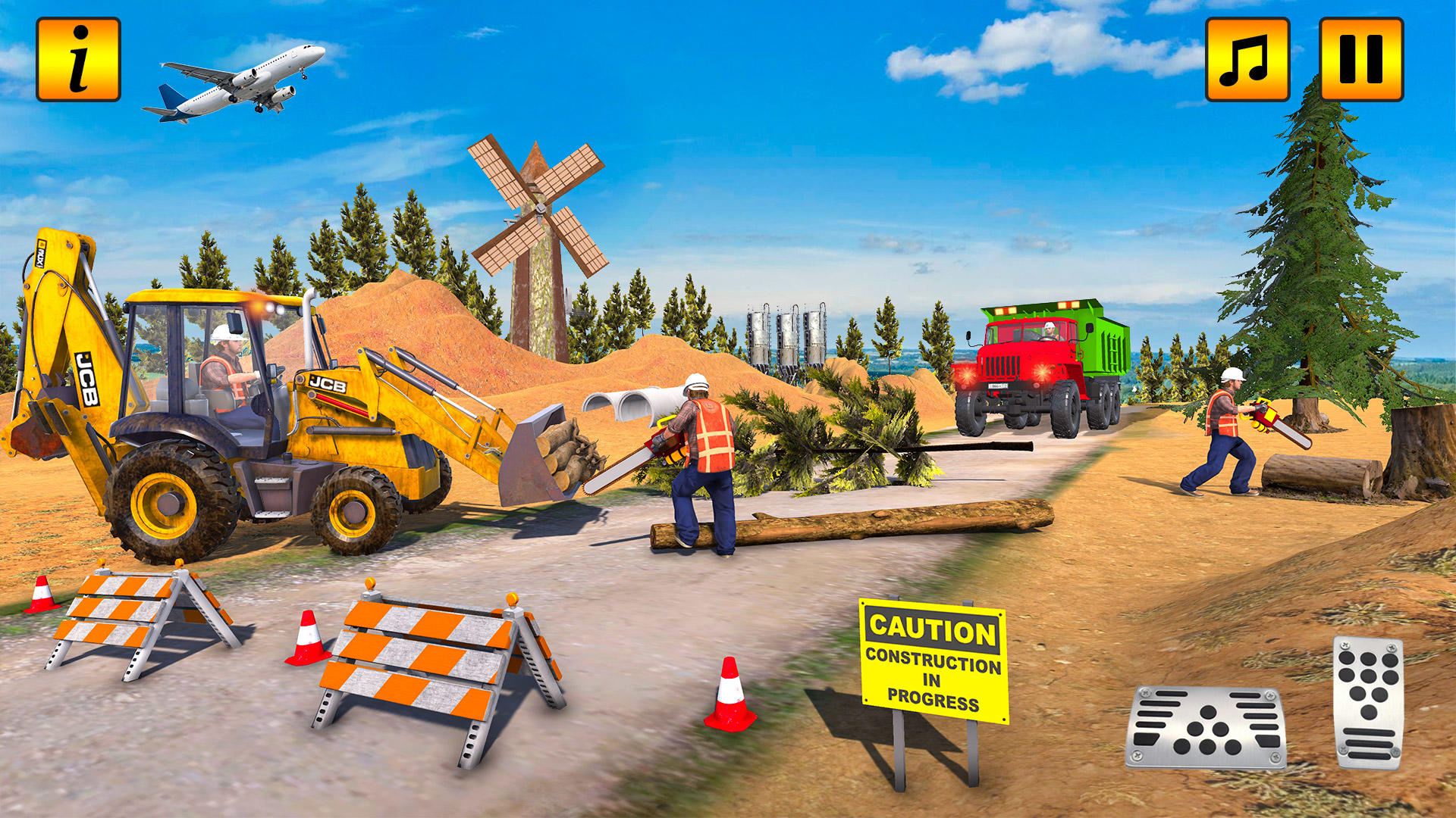JCB Road Construction Games 3d android iOS-TapTap