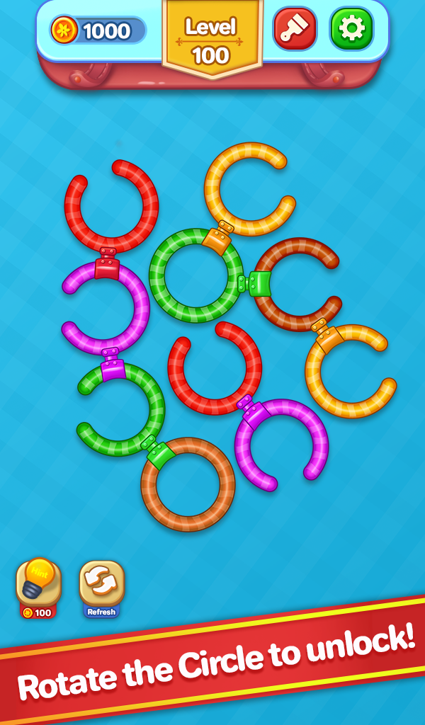 Rotate the Ring :Unlock Circle android iOS apk download for free-TapTap