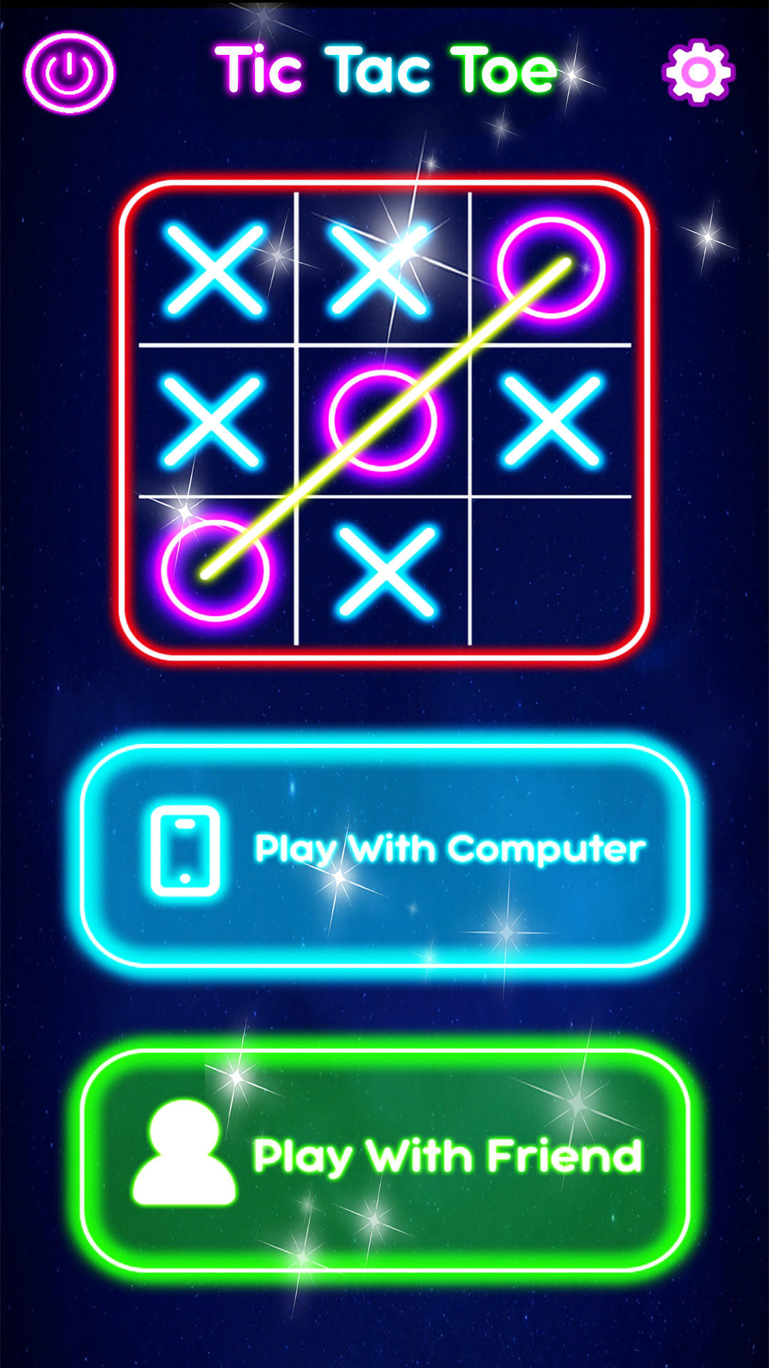 Tic Tac Toe OX Game Player 2 android iOS apk download for free-TapTap