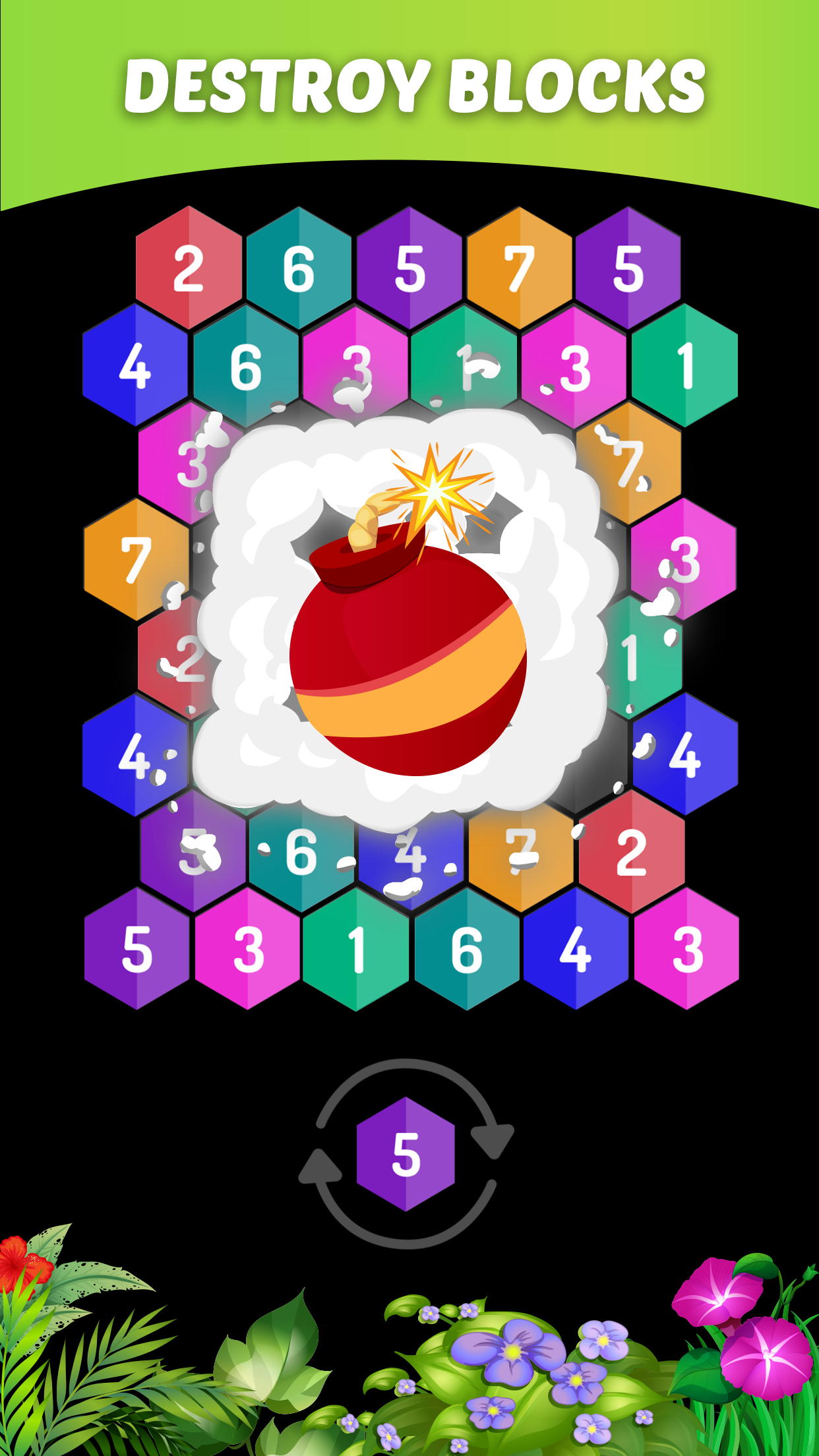 Merge Hexa - Number Mania android iOS-TapTap