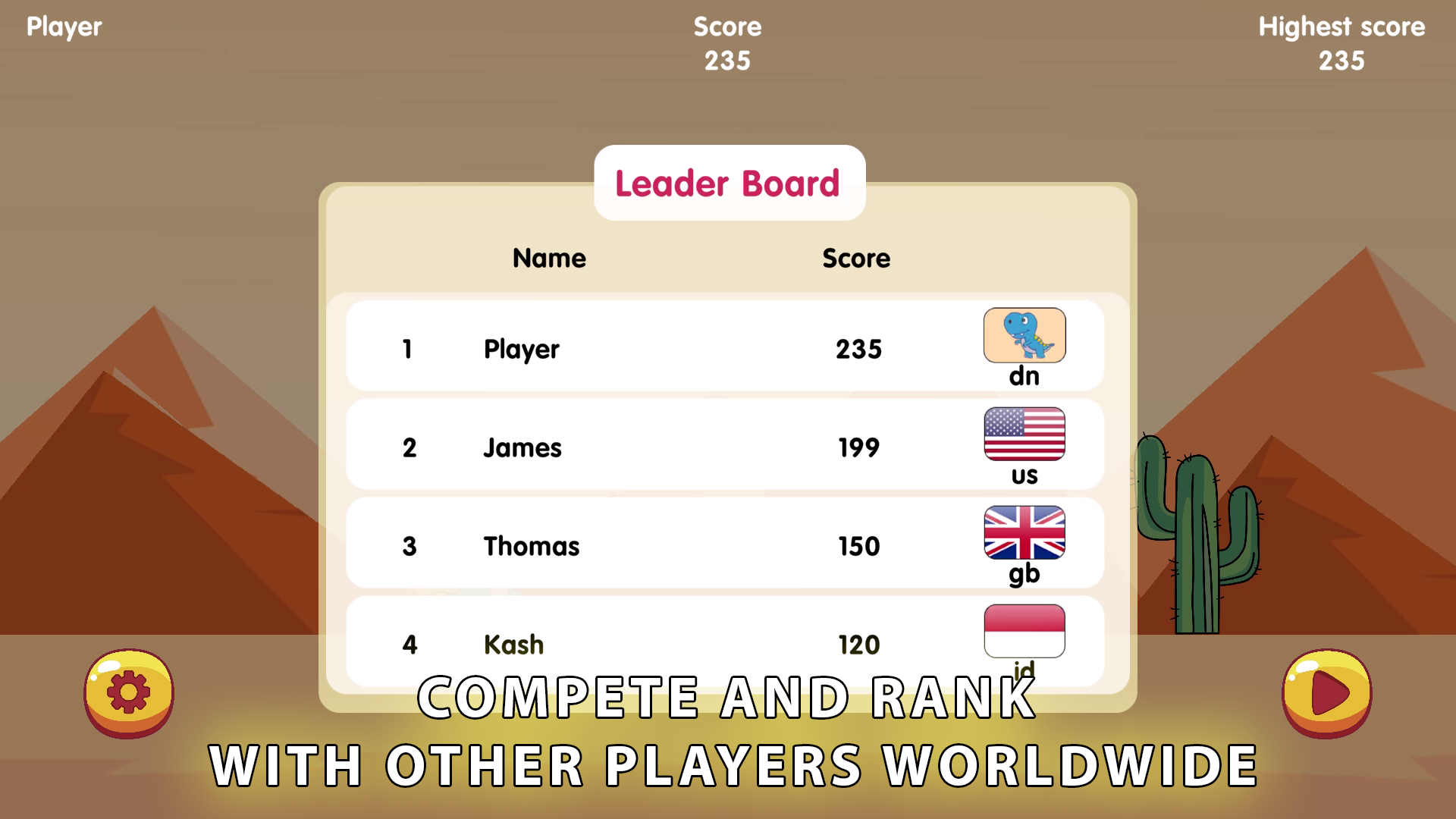 Dino T-Rex Run android iOS-TapTap