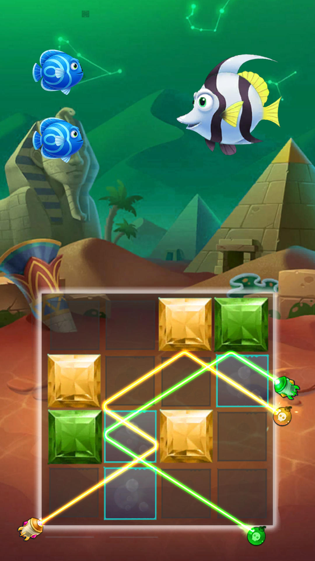 Fish Laser Logic Puzzle Games android iOS apk download for free-TapTap